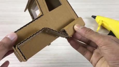 「DIY纸板手工详细教程」教你如何用纸板制作辆大卡车,非常简单