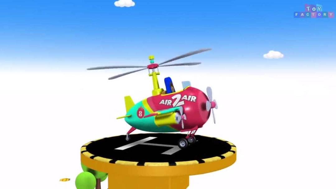 萌宝乐园 螺旋桨战斗直升飞机