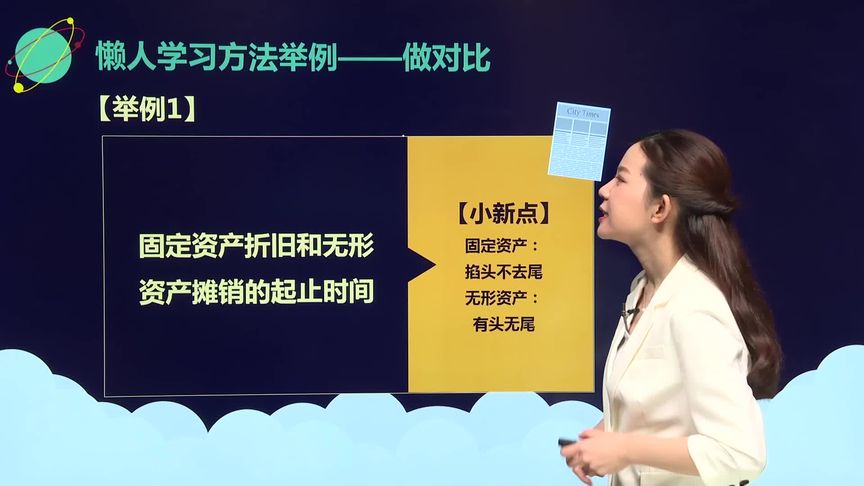 初级每日知识点: 固定资产折旧和无形资产摊销的起止时间的比较