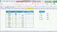 excel会计做账表格 excel表公式大全 excel会计专用