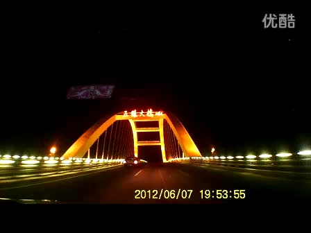 长安逸动 开车视频 夜晚效果