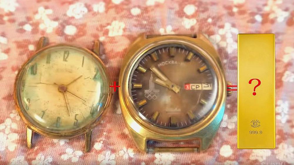 两块总和价值80万的手表能"提炼"出多少黄金?事实让.