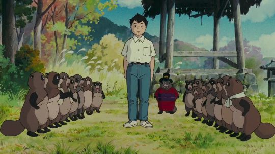 狸子们努力学习七十二变变身术,居然还学人类计划生育