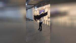 最新开自动门技能!这动作太帅了