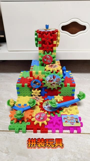 这样的积木齿轮很难不爱