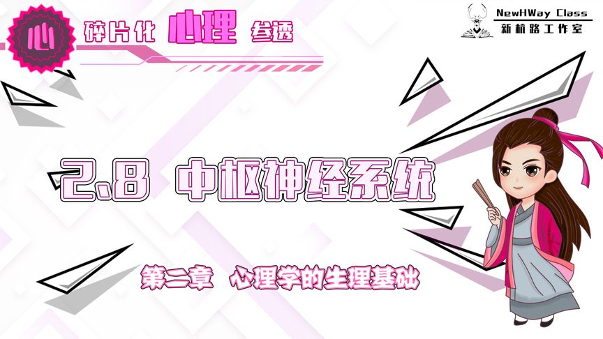 2.8 中枢神经系统「精细化读透心理」
