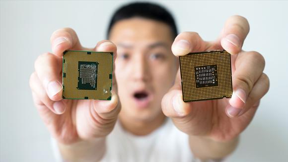 因特尔和AMD的CPU有什么区别?显微镜放大1000倍,看完涨知识了