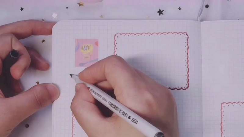 手帐排版技巧,周计划排版,让你的手帐清晰有条理