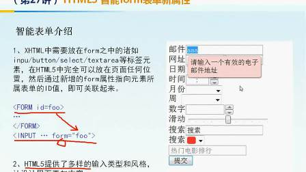 07_HTML5智能form表单新属性