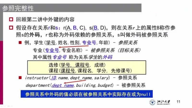 浙江大学陈岭主讲数据库系统原理:6.1.3,事务及完整性约束3