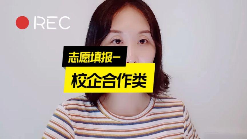 志愿填报-校企合作类