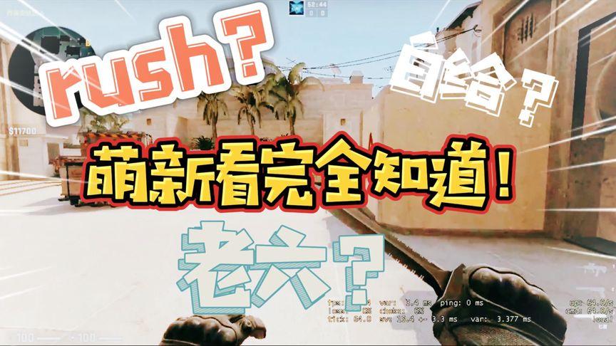 不懂CSGO术语?萌新看完立马全懂!包教包会!