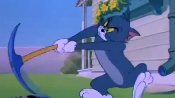 猫和老鼠:汤姆追捕杰瑞,居然被穿尿不湿的小老鼠救了