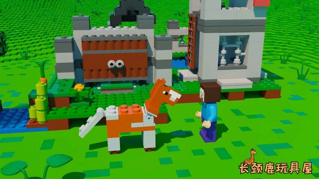 迷你世界动画 第2季 第1集 一起给小马盖房子