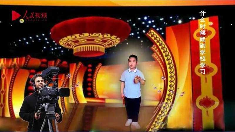 七岁小学生表演抗疫快板《着急》