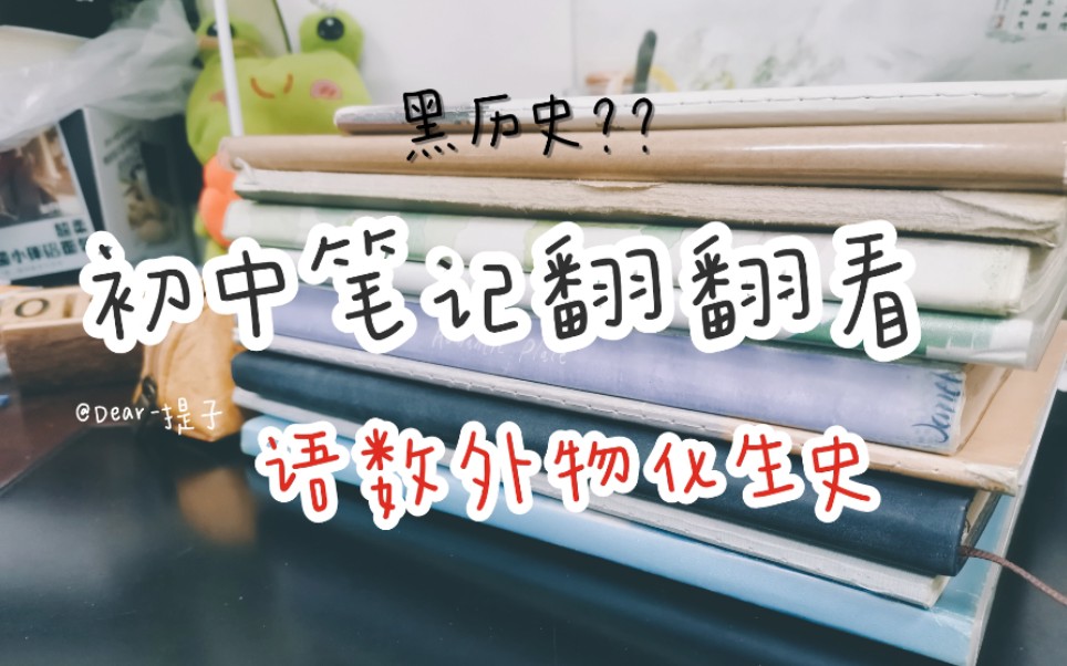 中考市前三十的初中笔记翻翻看 | 语文数学英语物理化学生物历史