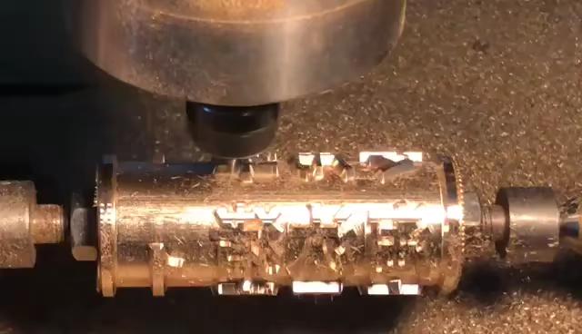 屠宰场滚筒章加工,全铜肉检合格活动印章,精雕工艺,厉害了老哥