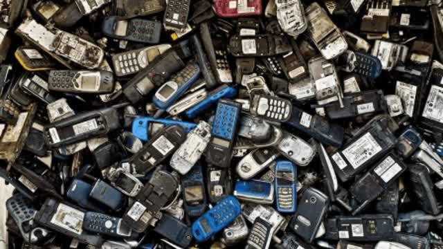 一吨旧手机中,可以提炼多少克黄金?