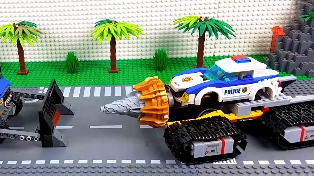 乐高城市警察系列特种警车