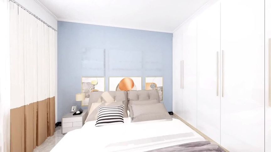 简简单单省钱又好看的室内装修#室内效果图 #设计案例分享 #装修