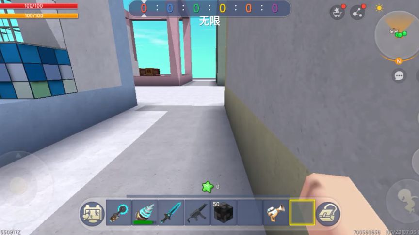 迷你世界:怪物来了 快建房 (下)