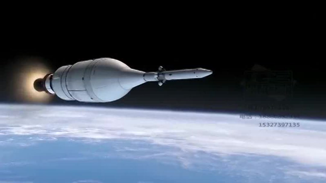 火箭发射视频“德尔塔”火箭发射回收载人飞船全过程(1)