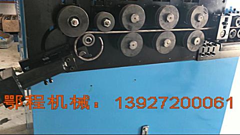 卡箍打圈机 钢丝铁丝卷圈机 钢筋打圆机
