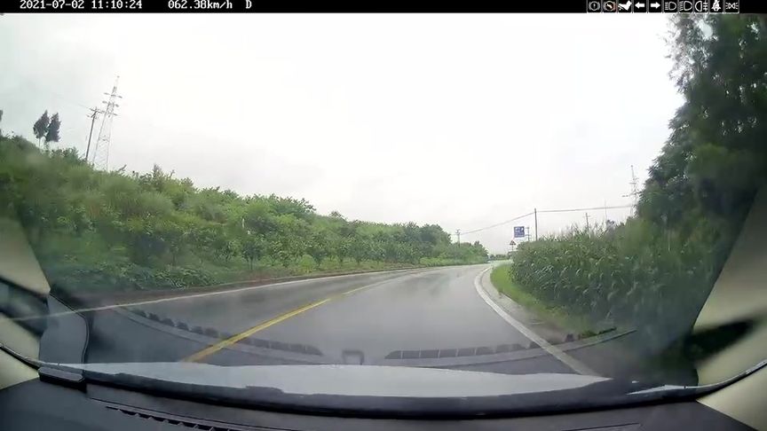 雨天路滑注意安全 这样式的对面货车有没有责任