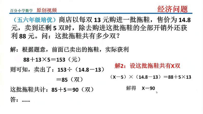 小升初常考题型培优:分数应用题/小学数学常考题/经济问题应用题