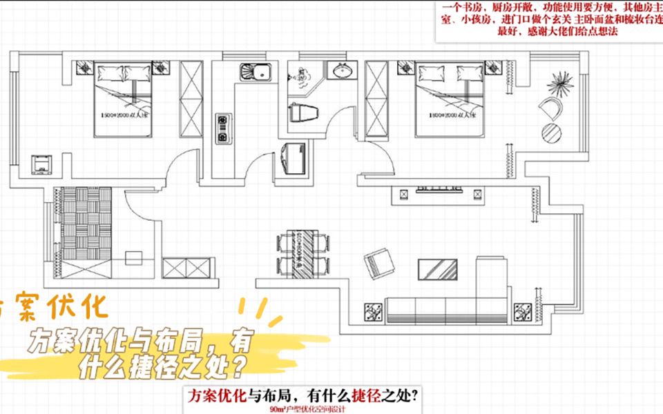 【室内设计】方案优化与布局,有什么捷径之处?(上)