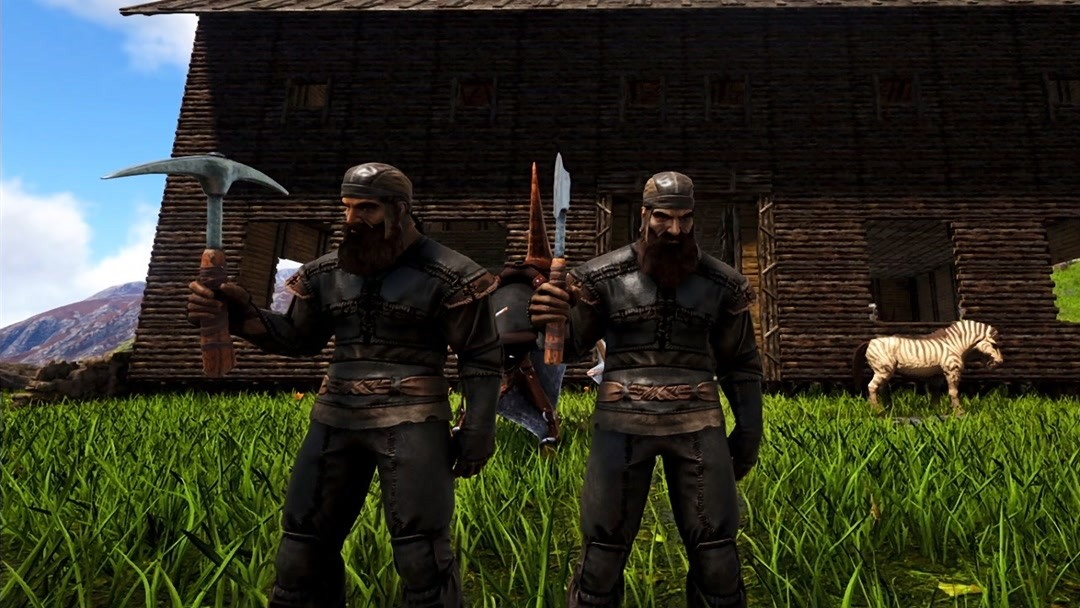 方舟生存进化 新仙境传说 07 暗墨带着半仙去偷水泥抄家