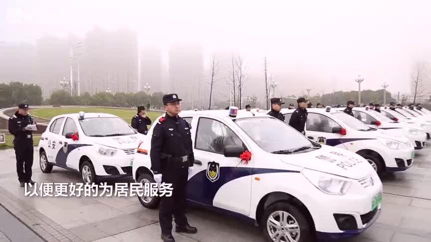便捷!六合分局给社区民警配备警用电动车!