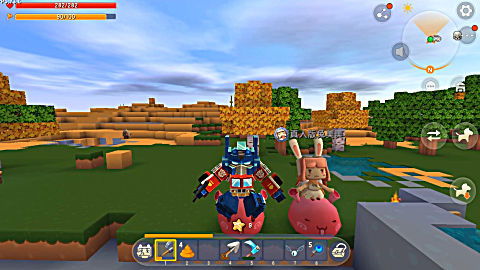 迷你世界带妹生存13:半仙想要耍酷地心种树,现实太残忍,这下老实了