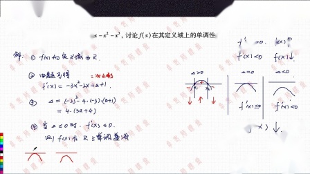牟老师高考数学每日一题112——导函数单调性分析