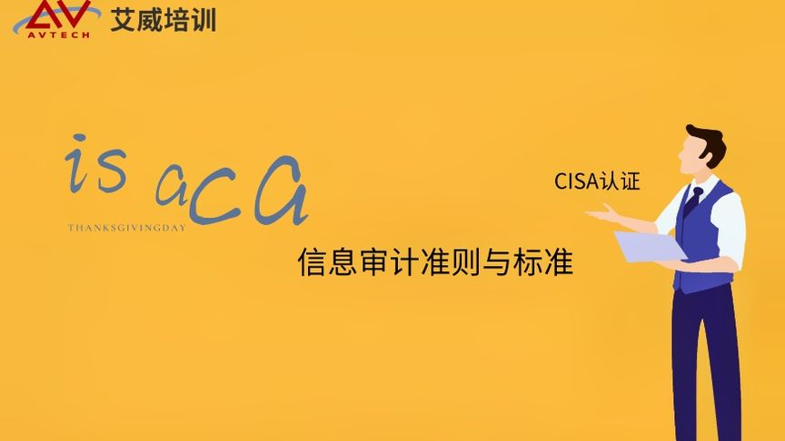 ISACA|CISA信息审计准则与标准