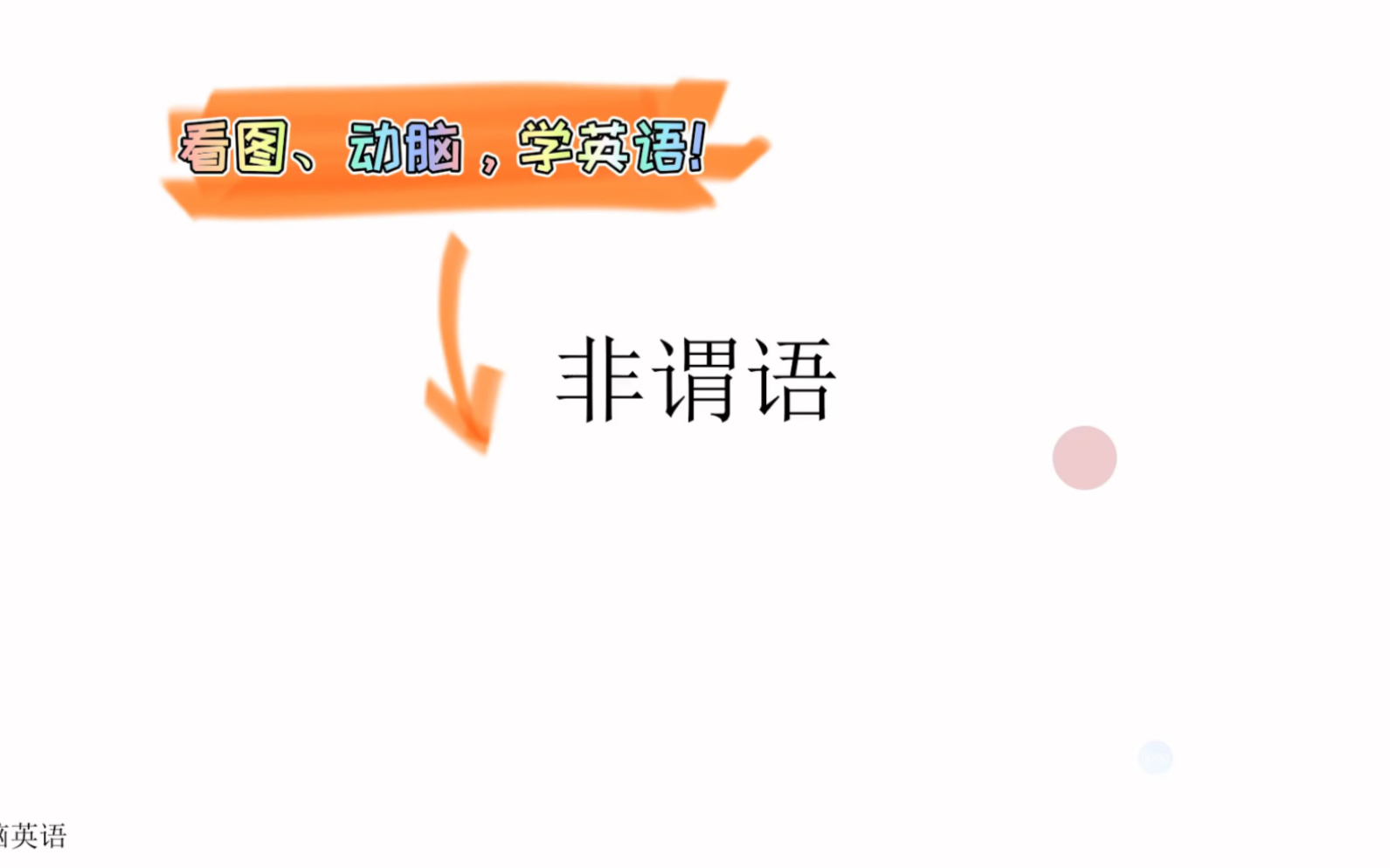 英语的非谓语到底是什么?思维导图帮你理清楚。
