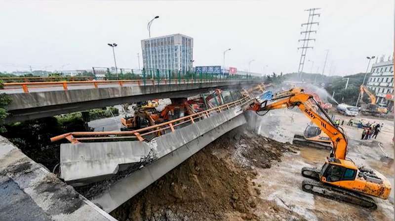 无锡高架桥坍塌事故调查启动:5人被刑拘,司机被采取强制措施