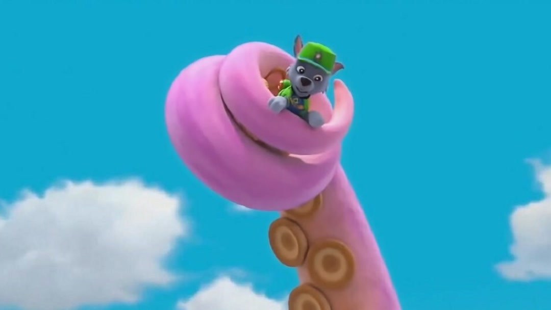 汪汪队立大功救援队打败巨型大章鱼 游戏