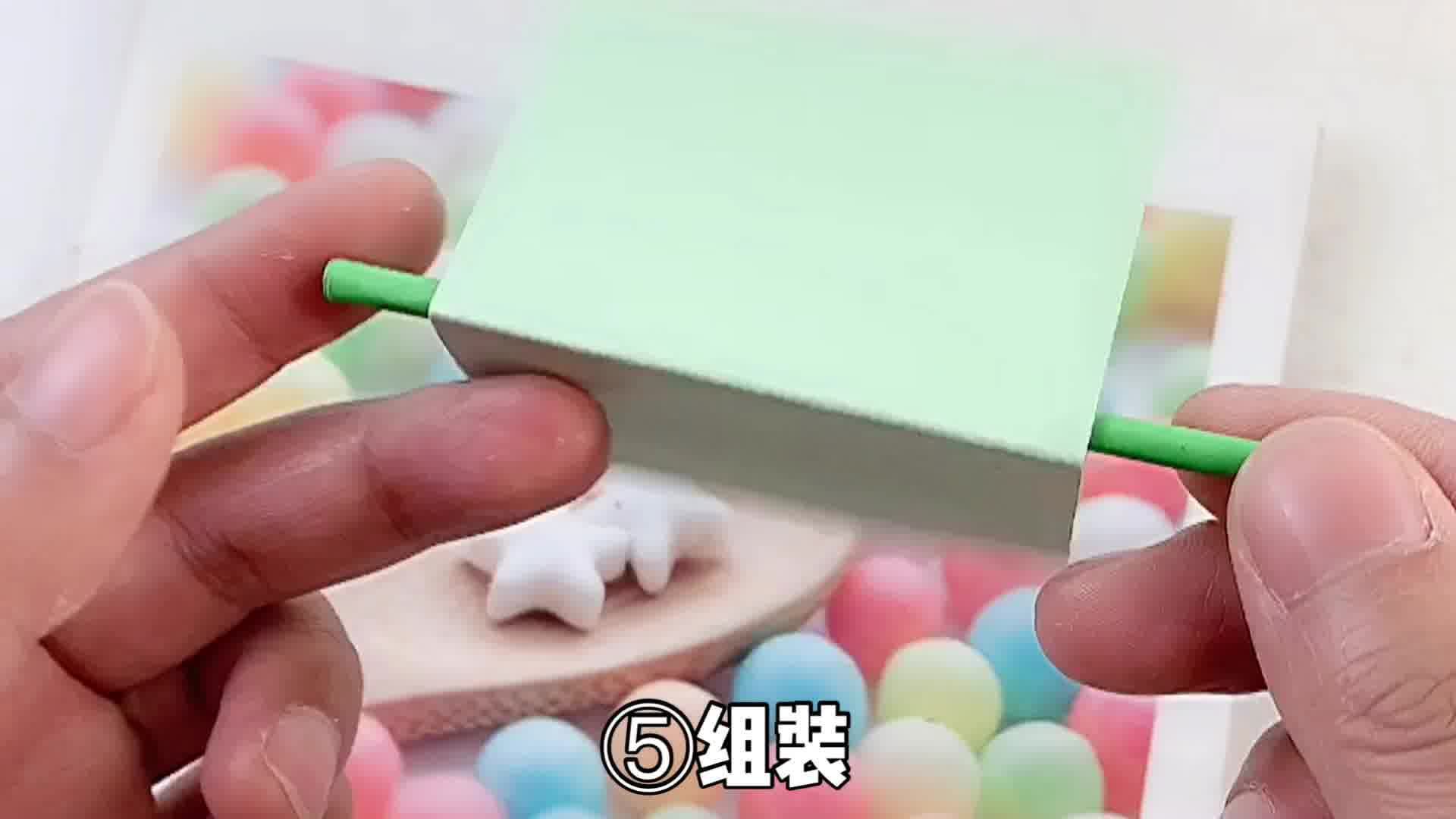 制作迷你桌面垃圾桶,从小养成好讲卫生的习惯