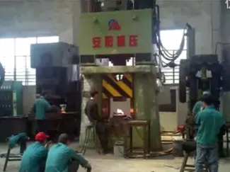 手工工具生产锻造工艺数控锤程控锤锻造工具的工艺