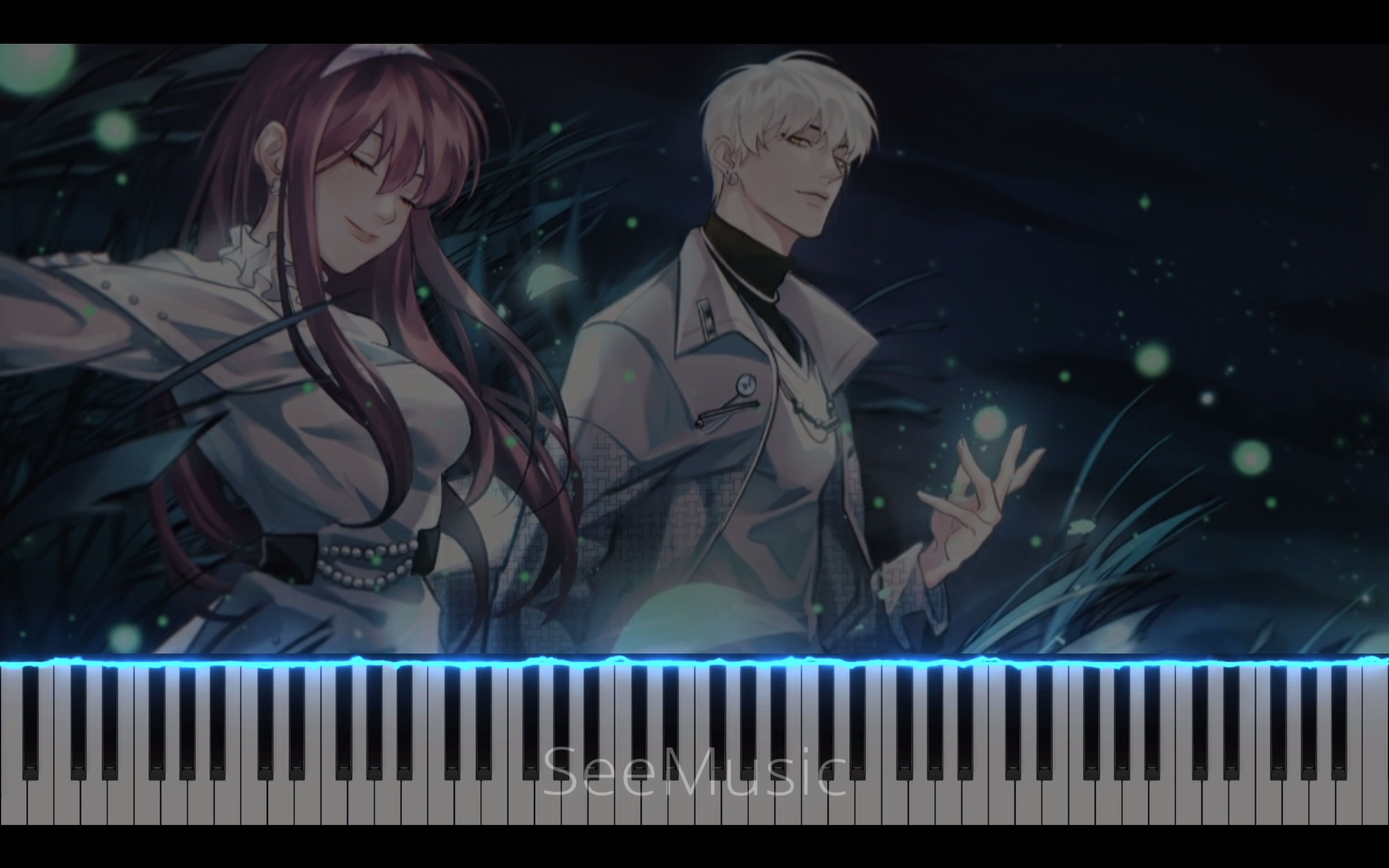 【钢琴教程】映归途 光与夜之恋 - 齐司礼 BGM