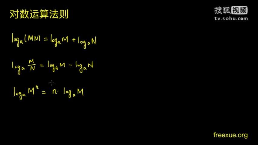 20.对数运算法则_指数函数对数函数_高中数学