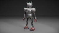 Blender SP创建复古机器人3D模型视频教程