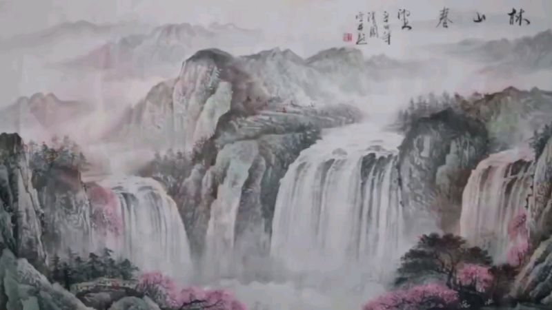 国画丝毛小动物画法 国画写意樱桃画法