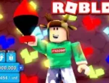 ...Roblox挖矿模拟器: 获取超级核弹! 黄金矿工穿越我的世界! 乐高小游戏
