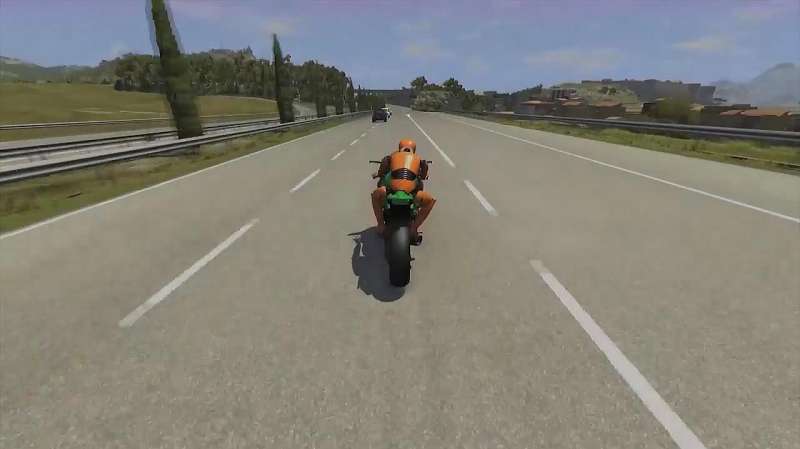 BeamNG DRIVE:摩托车碰撞事故模拟