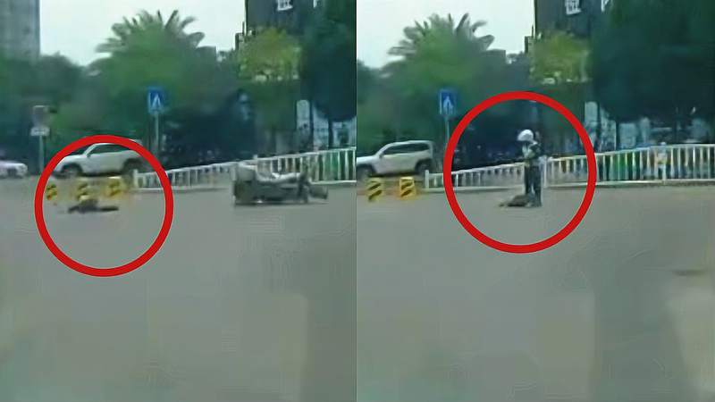 云南两辅警骑摩托车撞人致死!警方通报:排除酒驾毒驾嫌疑!