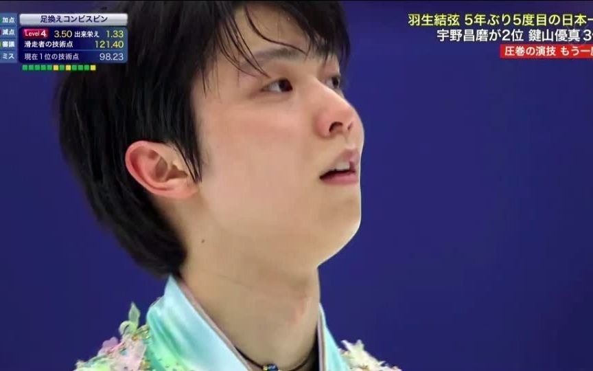 【羽生结弦】【视频】2020全日锦标赛羽生结弦自由滑《与天共地》(...