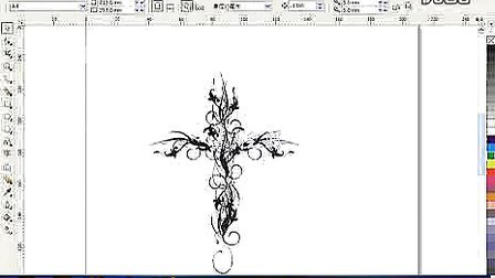 CDR基础.CDR实例 coreldRAW实例教程 cdr教程 标清