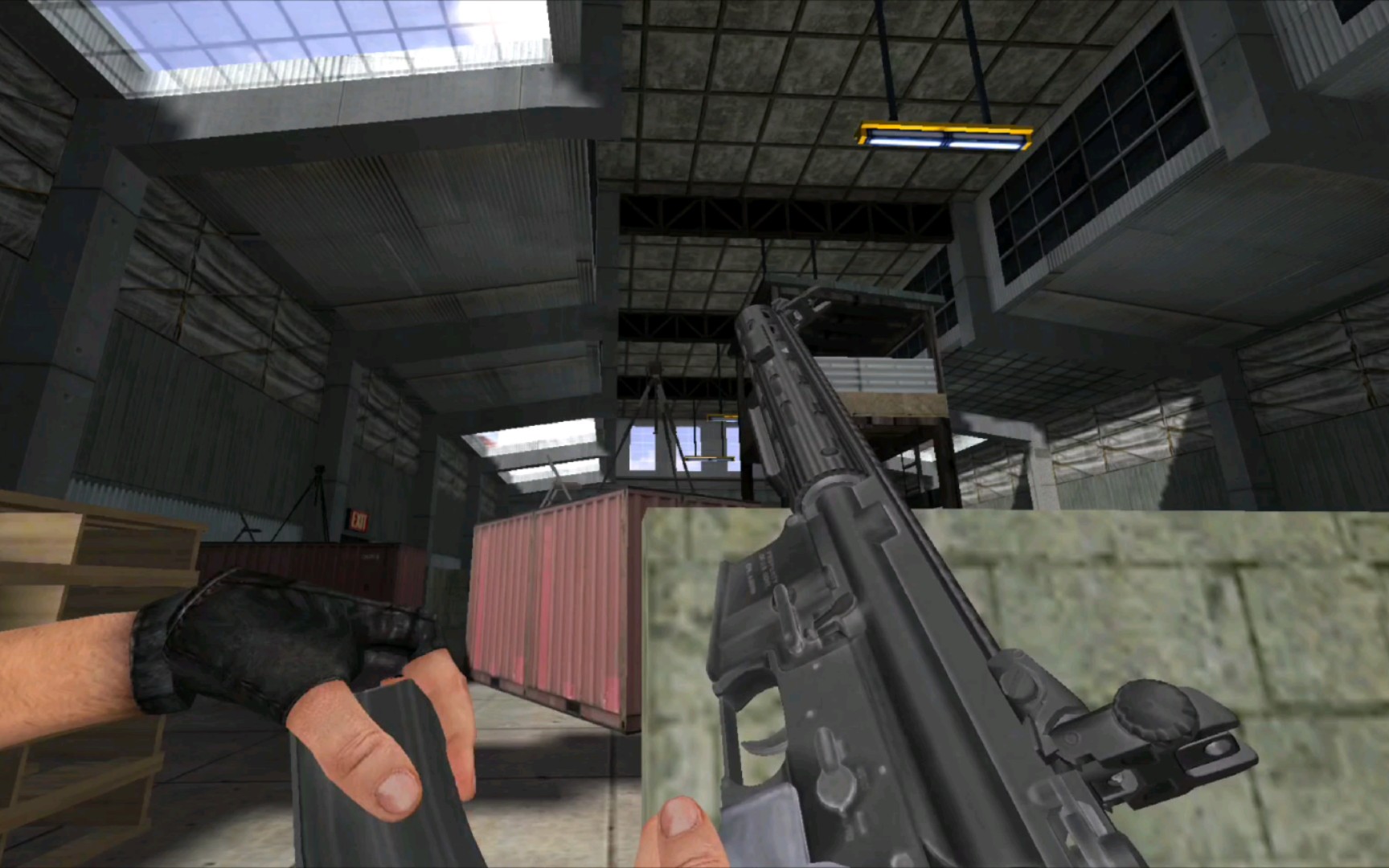 【CS1.6模型】全境封锁 轻型M4 使命召唤16动作